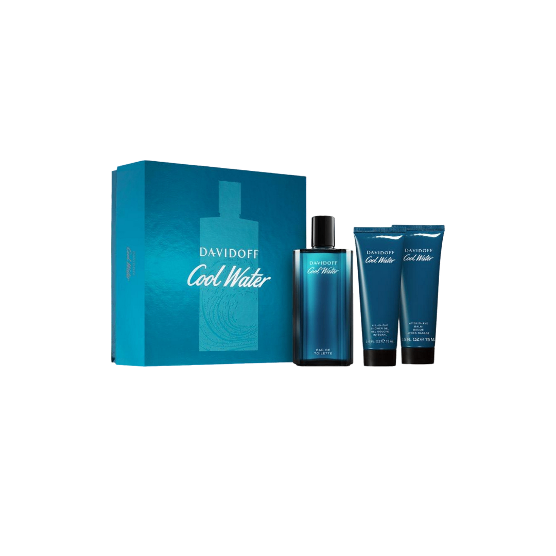 COOL WATER MAN 125ML+75SG+75ASB | Dush